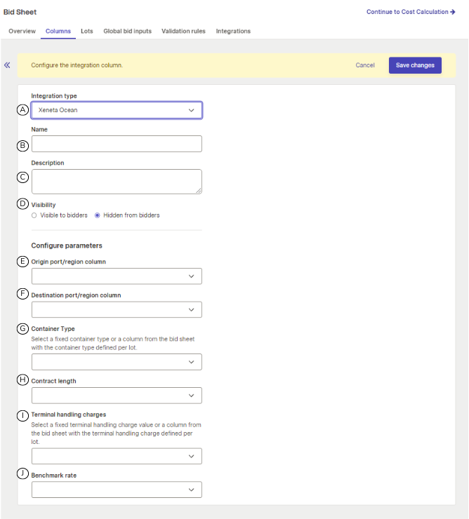 Xeneta Ocean – Keelvar Support Portal